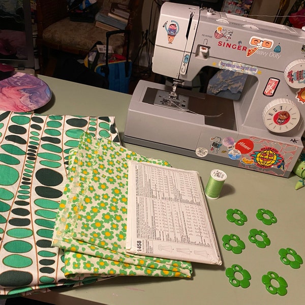 Vintage 50's One Piece Dress Sewing Pattern Simplicity Designers No ...