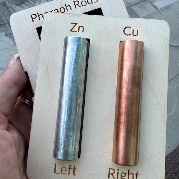 Egyptian Pharaoh Rods - Pure Copper & Zinc W/box - Etsy
