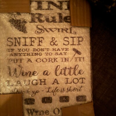 The Snug Hanging and Free Standing Wooden Sign - Etsy