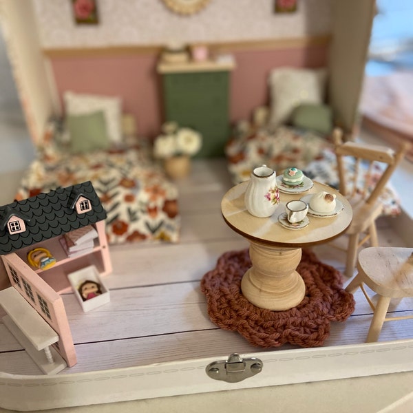 Peg Doll Nutcracker Ballet Play Set, Travel Toy for Kids, Gift for ...