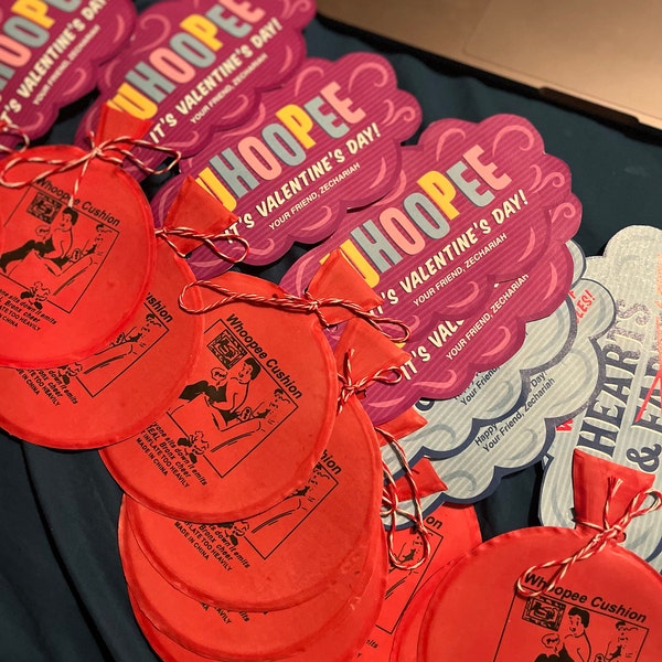 Whoopee Cushion Kids Valentine Printable - Kids Valentines, School ...