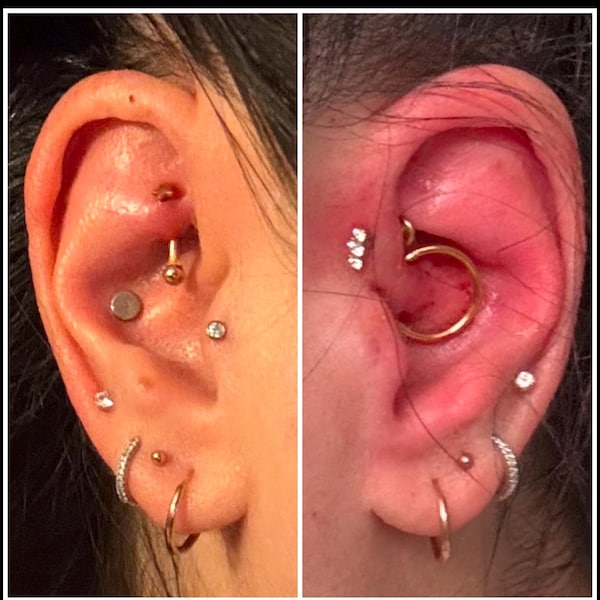 16g ASTM F136 Grade 23 Titanium Internal Thread Spider Web Halloween ...