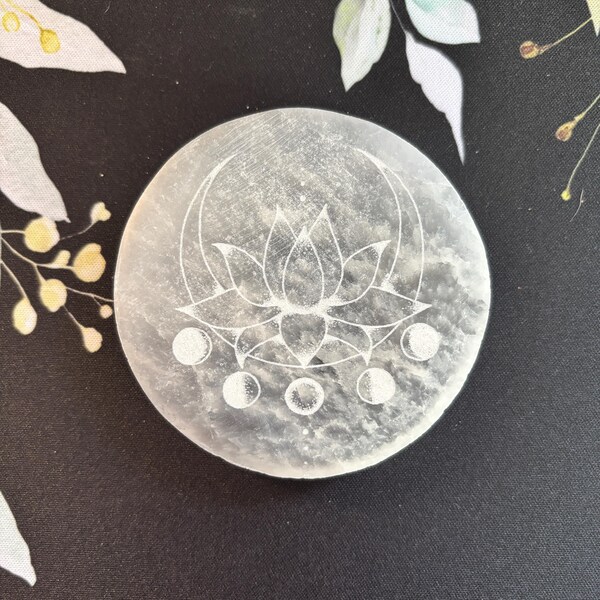 One Beautiful Black Obsidian Scrying Plate, Black Obsidian Scrying ...