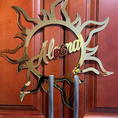 Tangled Sun Table Decor, Charger Plate, Quinceanera Party, Princess ...