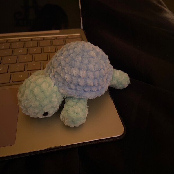 Crochet Turtle Pattern | Amigurumi Toy PDF | Easy Plush Crochet (US ...