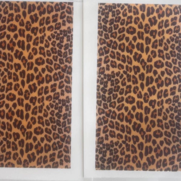 Cheetah Leopard Print Pattern Edible Picture Strips | Wrap Sides of ...