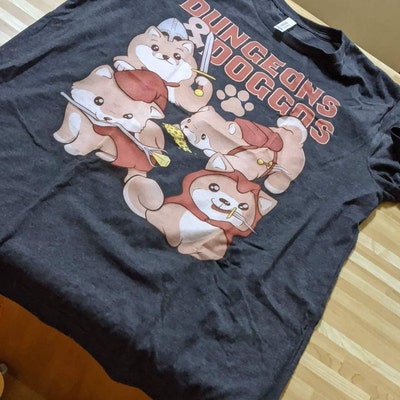 Dungeons & Doggos Dnd Shirt Gifts for Geeks Dungeon Master dm Gifts ...