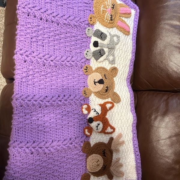 Dog Head Crochet Applique Pattern English Springer Spaniel Instant Pdf ...