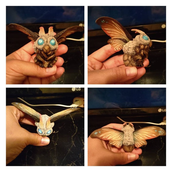 Mothra Baby Resin Sculpture 2,36" (6cm) - Etsy