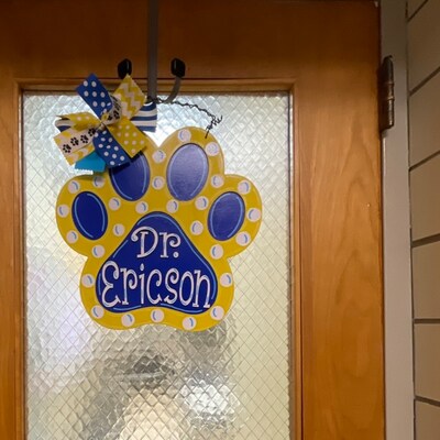 Teacher's Door Hangers Retro Kitchen Themed CUSTOMIZE - Etsy