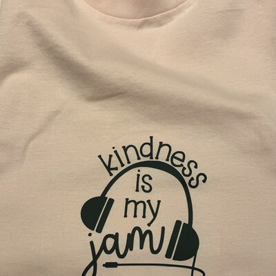 Kindness is My Jam SVG DXF PNG, Be Kind Svg, Anti-bullying Svg, Pink ...