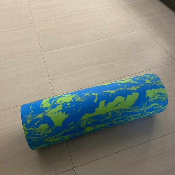EVA Swirl Print Foam Roller - 18" High Density Muscle Roller - Etsy