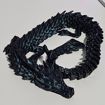 3D Printed Articulated Snake BOA Design by Cinderwing3d - Etsy