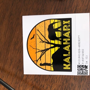 Springbok Face Sticker South Africa Flag Distressed Hier Kom Die Bokke ...