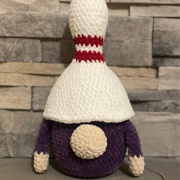 Crochet Bowling Gnome Pattern PDF Amigurumi Bowling Pattern Crochet ...