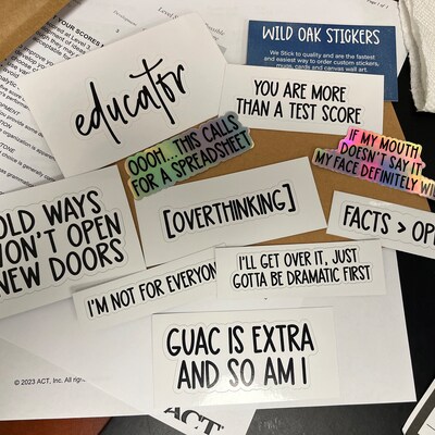 Any 10 Stickers, Sticker Bundles, Vinyl Stickers for Laptops, Water ...