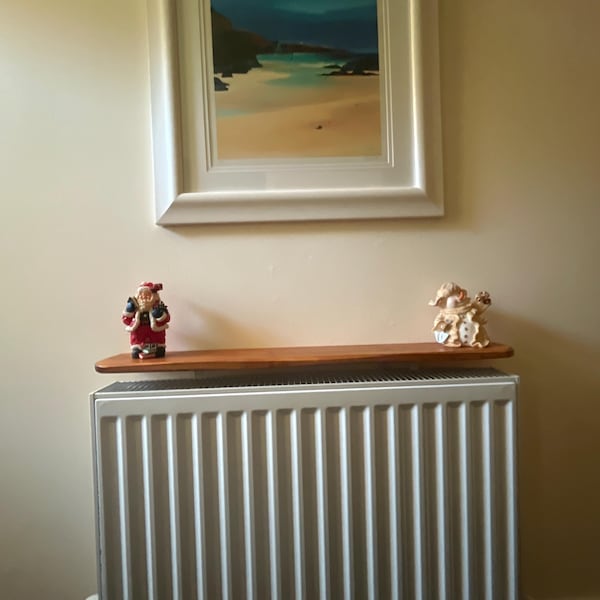 Handmade Radiator Shelf, Made From Solid Wood, Rustic Style ...