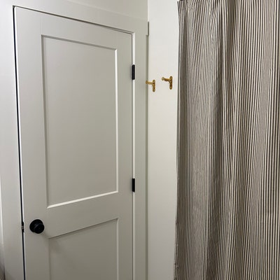 Tab Top Curtain Panels Pagodas Jade Green & Gray Oriental Toile - Etsy