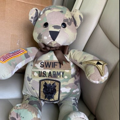 Military Memorial Memory Animals, Retirement Bears, Deployment Bears ...