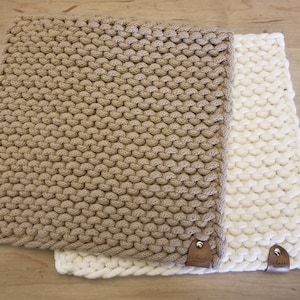 KNITING PATTERN | Macrame Cord Trivet - Easy Summer Knitting Project - Etsy