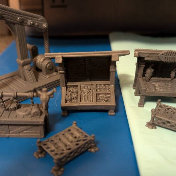 Miniature Ancient Egyptian Tombs Building Set 28 MM Scale - Etsy