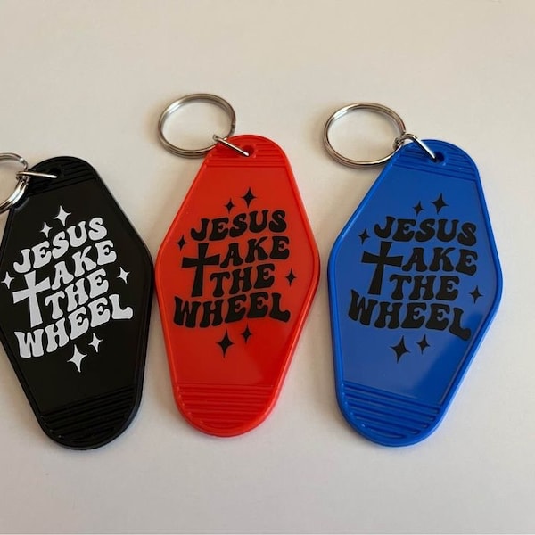 Jesus Take the Wheel SVG | PNG | DXF | Retro Motel Keychain Svg | Retro ...