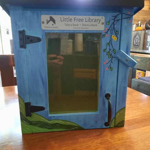LITTLE FREE LIBRARY® Post and Topper Kit, Amish Crafted, Support the ...