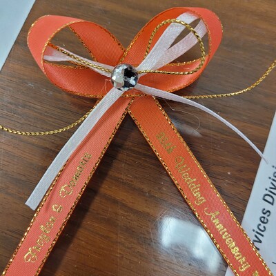 Personalized Favor Ribbon/funeral Capias/wedding/quinceañeras/listones ...