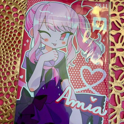 PJSEKAI Saki Tenma Gyaru Magazine Mini Print 5 X 6 - Etsy