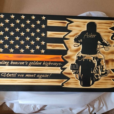 Puerto Rican Customized Motorcycle Flag. Puerto Rican Flag. - Etsy
