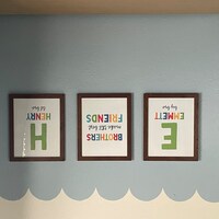 French Alphabet Poster, Printable Wall Art, ABC Sign, Kids Room Decor ...