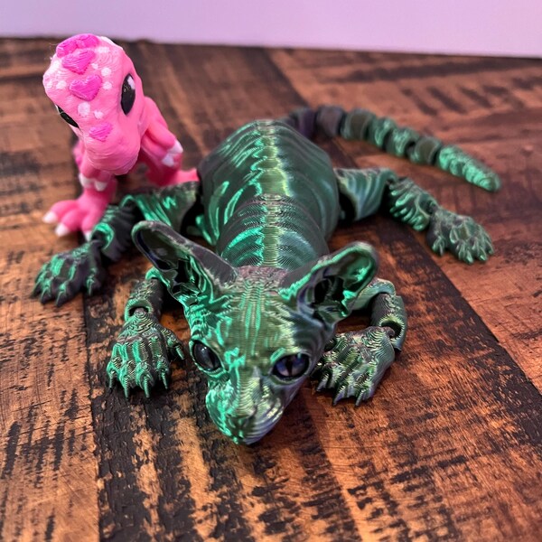 Articulated 3D Printed Cobra Snake | Flexible Fidget Toy | Eco-friendly ...