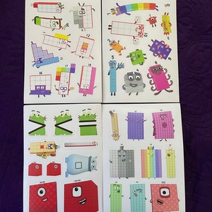 Magnetic Numberblocks Set, 0 1,000,000, Waterproof, Dry Erase Safe - Etsy