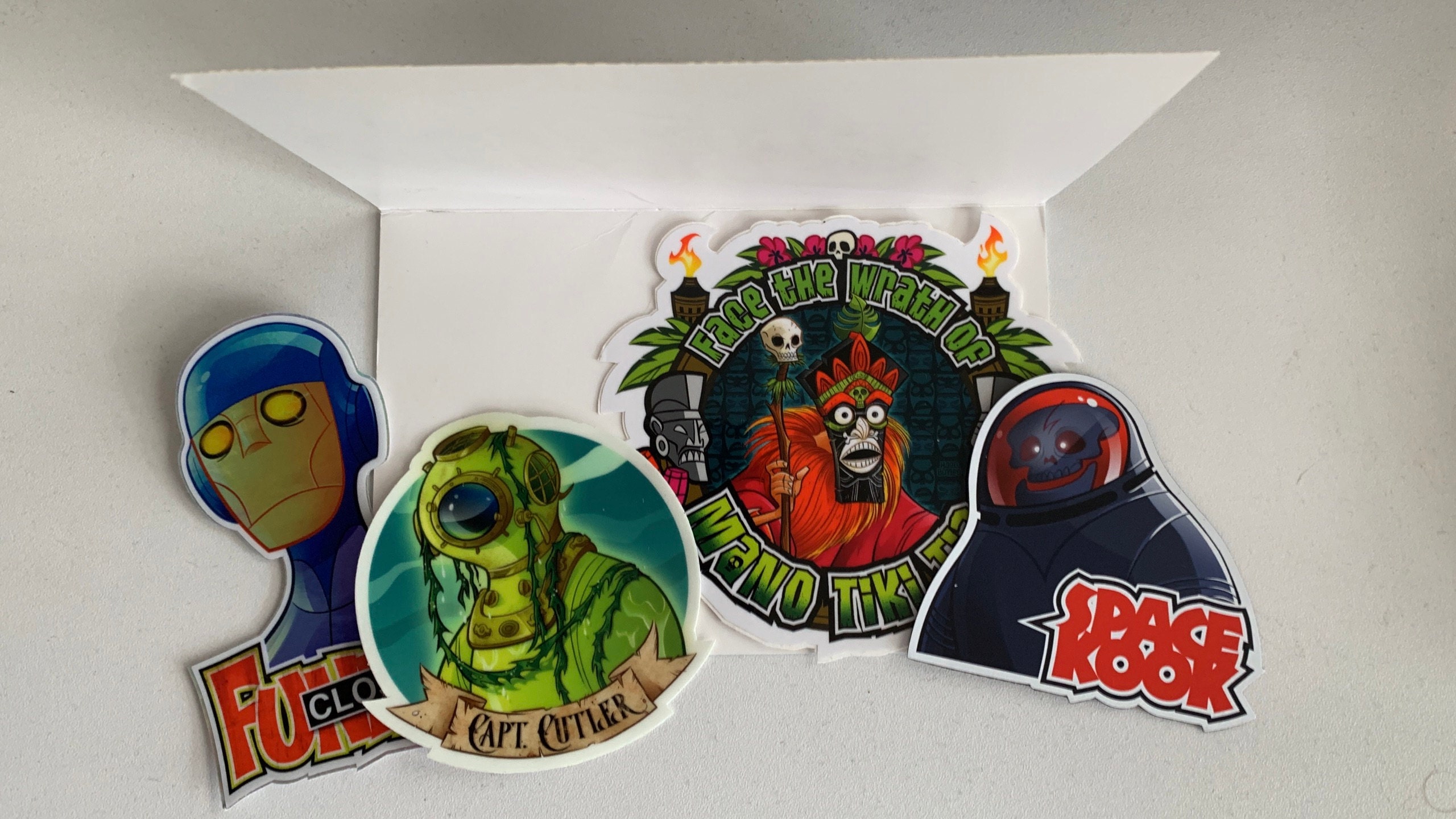 Tiki Witch Doctor 4 Vinyl Sticker - Free Shipping!