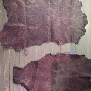 2-4 Oz. SAND Buffalo Bison Suede Leather Hide for Native - Etsy