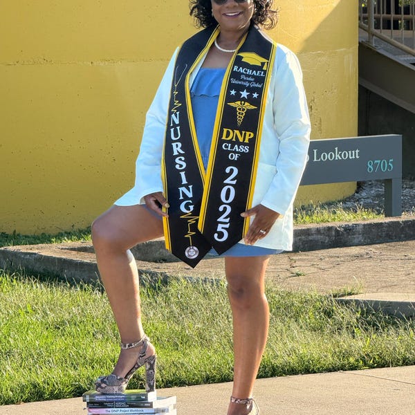 Customized Nursing Stole, RN Stole Nursing Stole Graduation 2025 ...