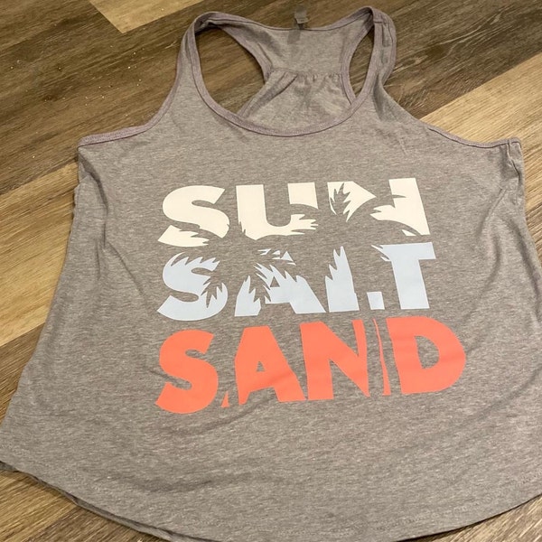 Sun Salt Sand Svg, Summer Svg, Beach Svg, Vacation Svg ,dxf, Png, Eps ...