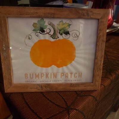 Bumpkin Patch / Pumpkin Bumkin / Baby Toddler Bum Bottom Print / First ...