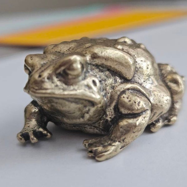 Pure Copper Retro Turtle Statue, Home Office Desk Trinkets, Solid ...