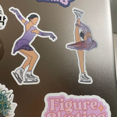 Figure Skating Stickers , Skating Stickers, Ice Skating Stickers ...