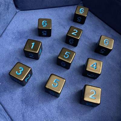 Weighted Dice Set Loaded Dice Venom Green - Etsy