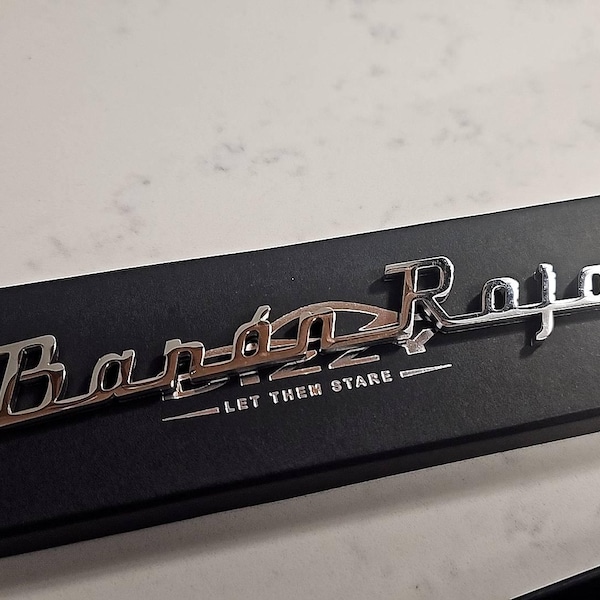 Personalized 3D Car Emblems, Heavy-duty Metal Letters With Strong ...
