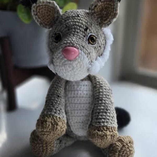 Bobcat Crochet Pattern, Crochet Pattern, Bobcat, Amigurumi, Crochet ...