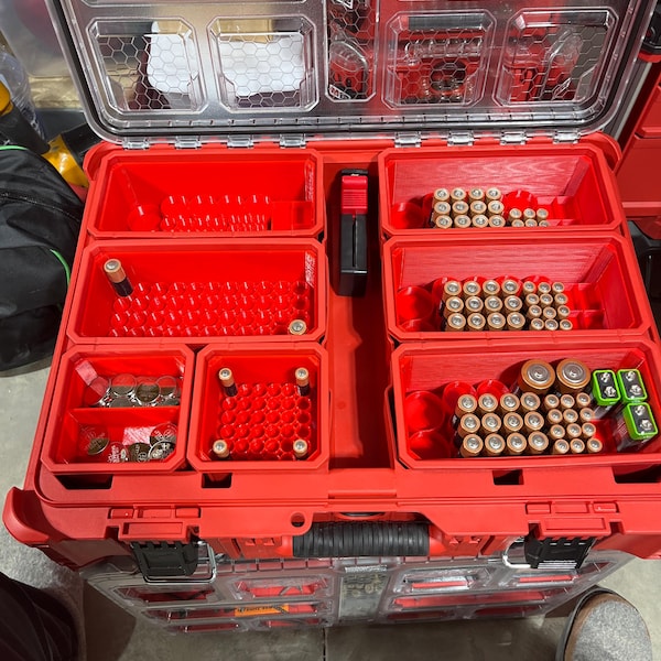 Craftsman VERSASTACK Organizer Compatible Small Nesting Bins - Red - Etsy