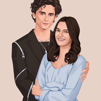 Custom Cartoon Avatar Profile Portrait Cartoon Editing - Etsy