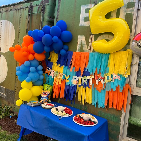 Giant Number Balloons - Bright Yellow Mylar Number Balloons - 40" Inch ...