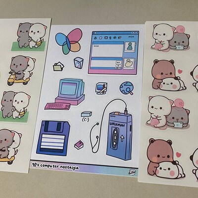 Madoka Girls Standee Chibi 6cm Mini Acrylic Standee Kawaii Deskpals - Etsy