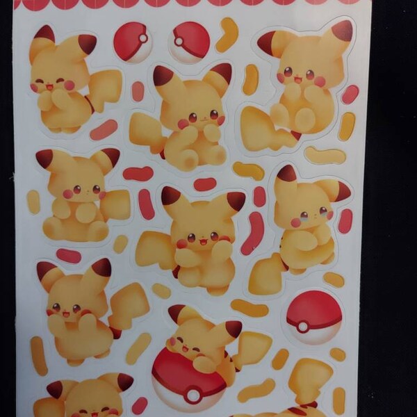 Chipmunk Forest Die Cut Sticker Sheet - Etsy