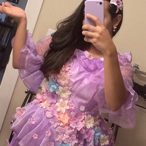 Handmade Cosplay Isabela Dress, Isabela Encanto Dress, Encanto Isabela ...