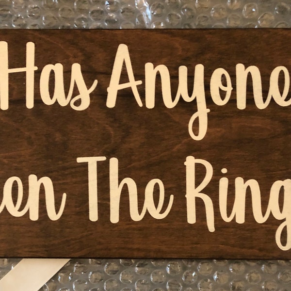 Custom Ring Bearer Signs/ringbearer Sign/flower Girl Sign/wedding ...